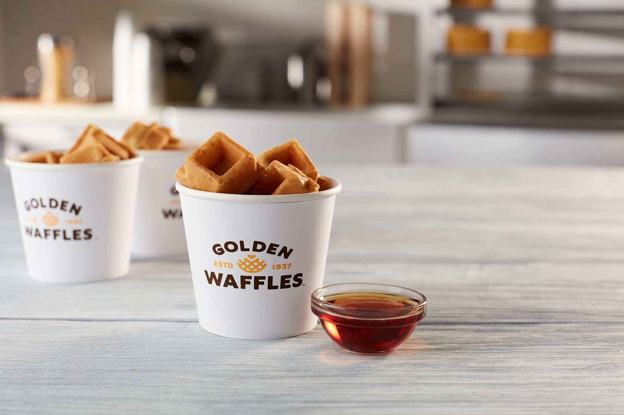 Waffle Bites – Golden Waffles