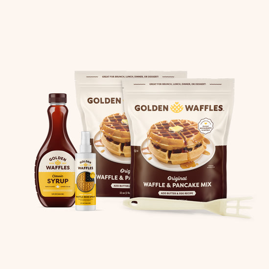 Premier Waffle & Pancake Gift Set – Golden Waffles